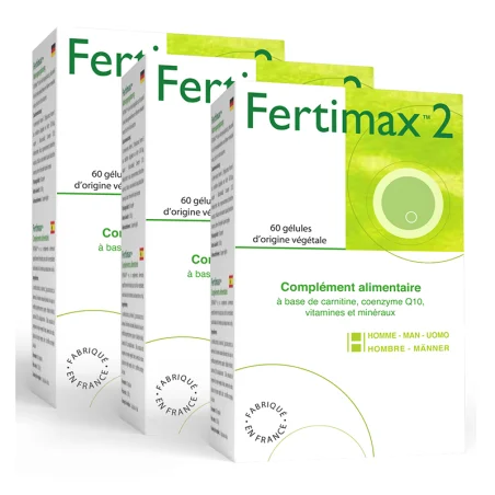 Lot de 3 | Complément alimentaire Fertimax 2 : traitement pour ...
